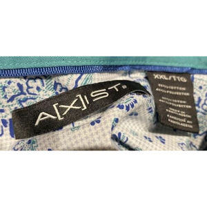 Axist | Shirts | Mens Axist 2xl Dress Shirt Long Sleeve Teal Blue White ...